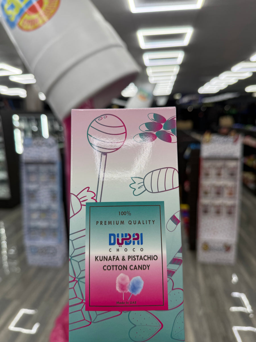 Dubai Chocolate Cotton Candy 180G – Sunny Hills Exotics