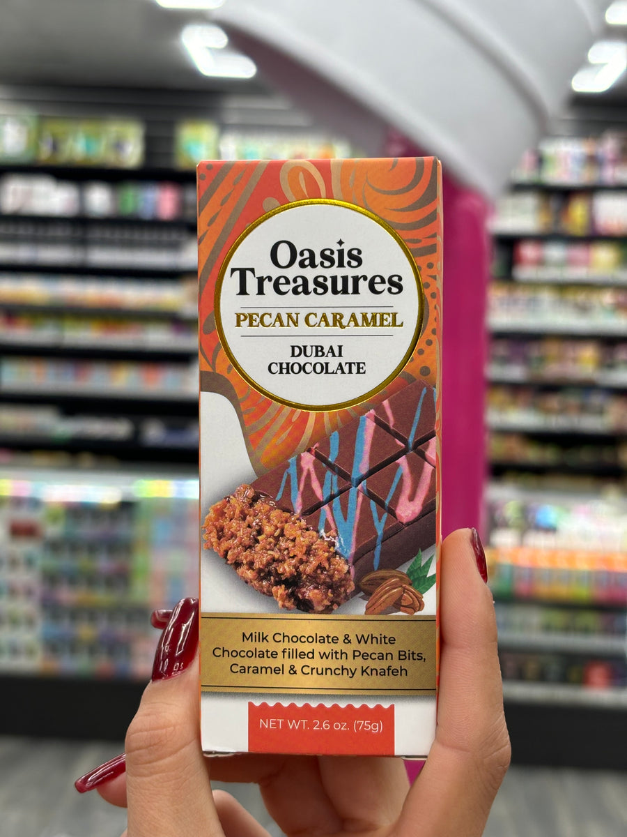 Dubai Chocolate Pecan Caramel – Sunny Hills Exotics
